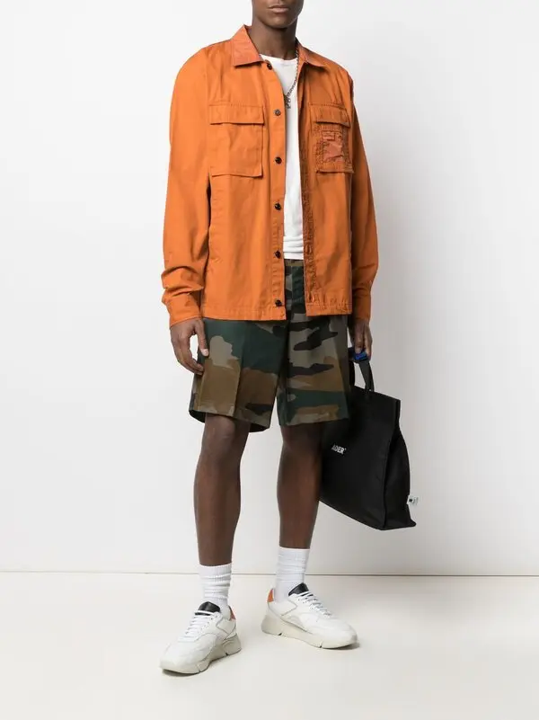 DIESEL P-berti-camu Twill Shorts