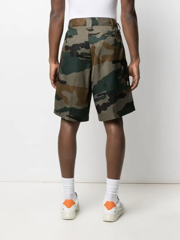 DIESEL P-berti-camu Twill Shorts