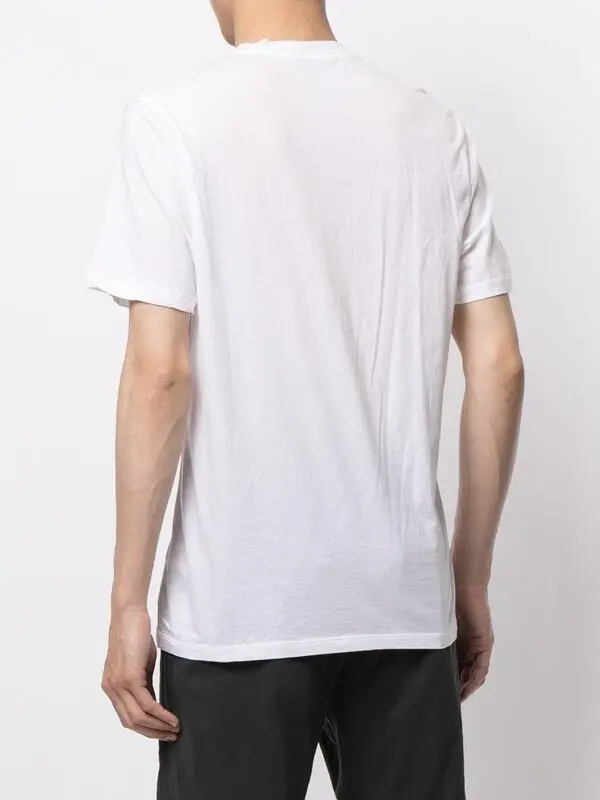 JAMES PERSE Luxe Lotus Jersey V-neck T-shirt - White