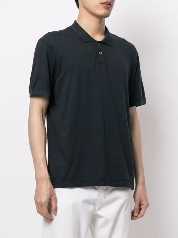 JAMES PERSE Lotus Polo Shirt - Blue