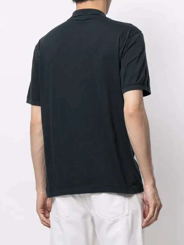 JAMES PERSE Lotus Polo Shirt - Blue