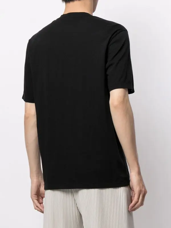 JAMES PERSE Lotus V-neck T-shirt - Black