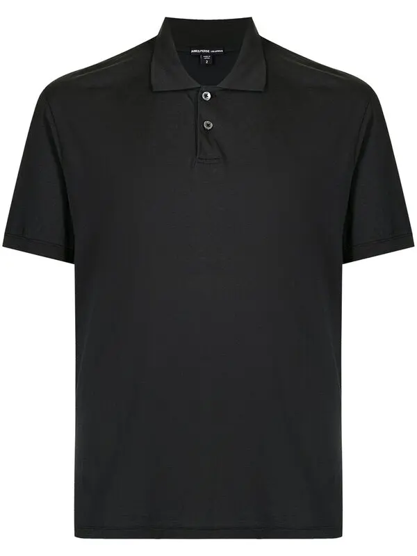 JAMES PERSE Lotus Polo Shirt - Grey