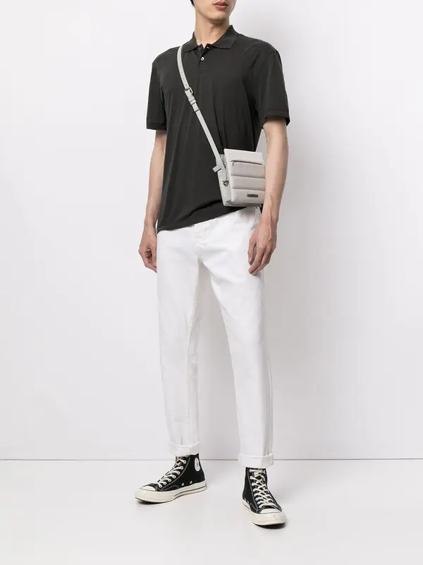 JAMES PERSE Lotus Polo Shirt - Grey