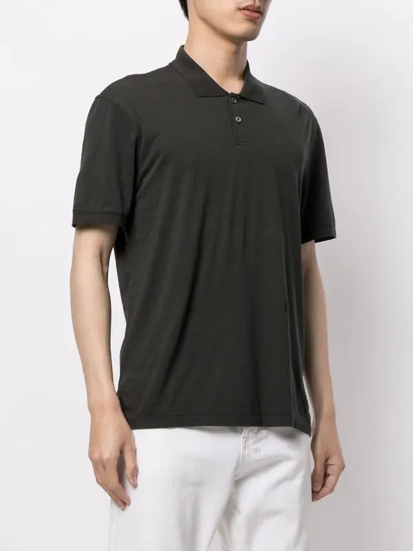 JAMES PERSE Lotus Polo Shirt - Grey