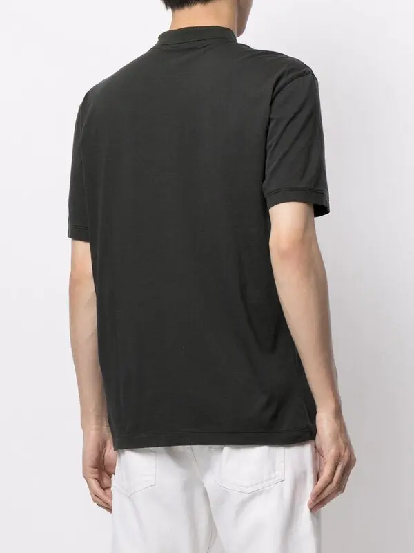 JAMES PERSE Lotus Polo Shirt - Grey