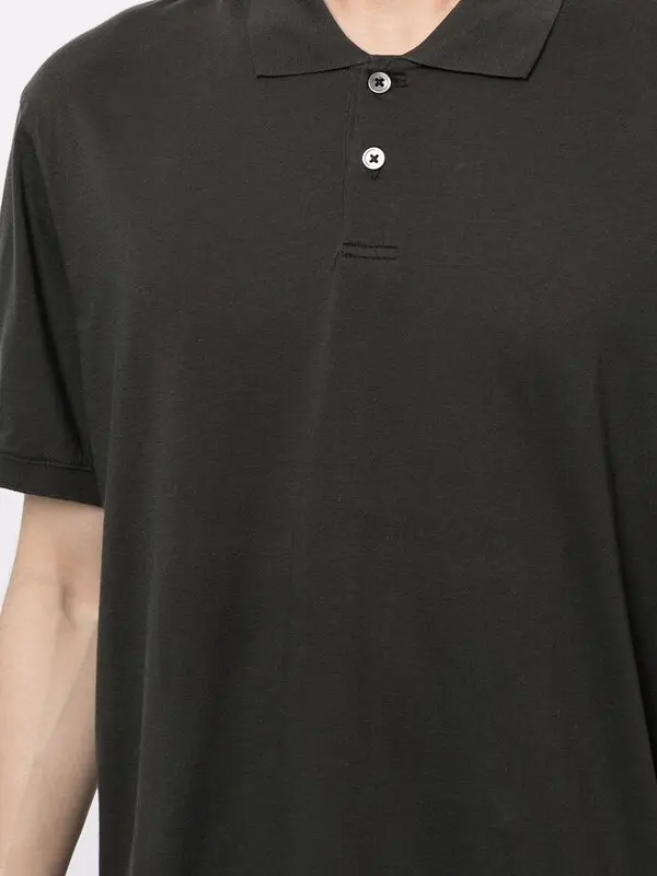 JAMES PERSE Lotus Polo Shirt - Grey