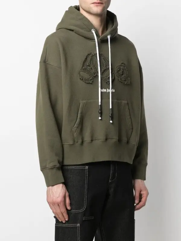 Palm Angels Bear-motif Hoodie