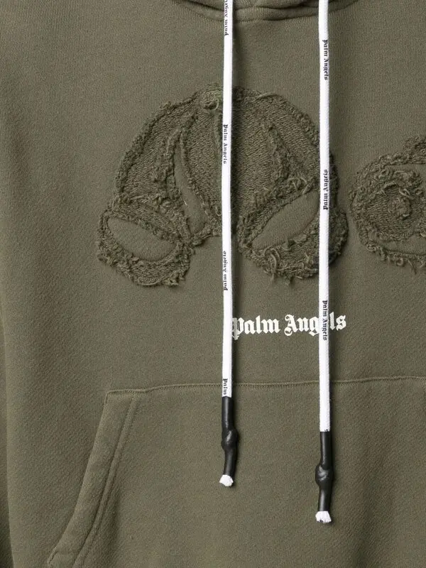 Palm Angels Bear-motif Hoodie