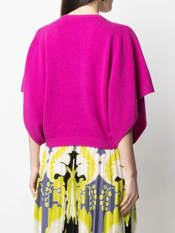 Valentino Garavani Knitted Kimono-style Jumper
