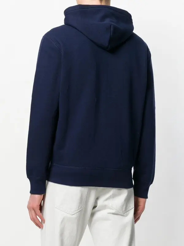 Polo Ralph Lauren Zip-up Hoodie With Drawstring