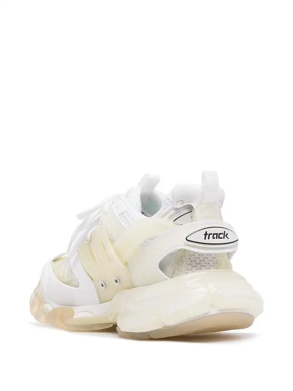 Balenciaga Track Clear-sole Sneakers - White