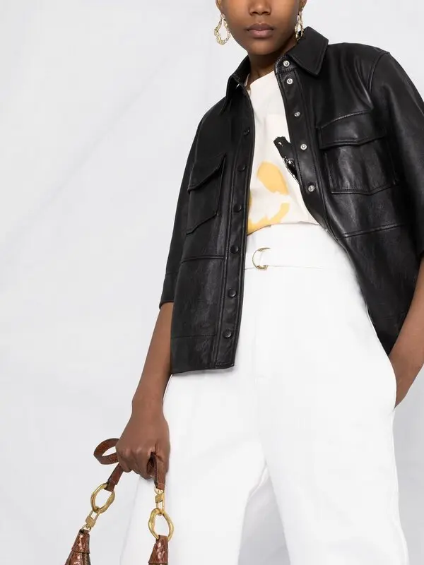 Philosophy Di Lorenzo Serafini High-waisted Wide Leg Jeans