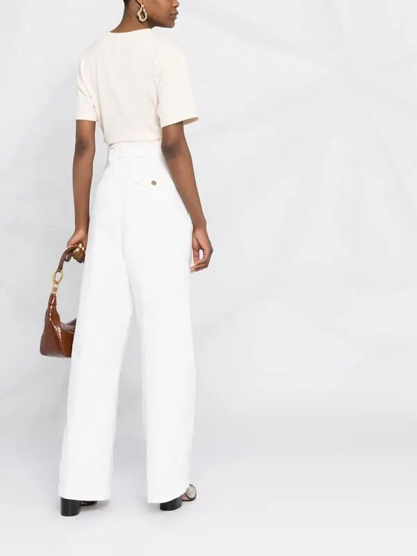 Philosophy Di Lorenzo Serafini High-waisted Wide Leg Jeans