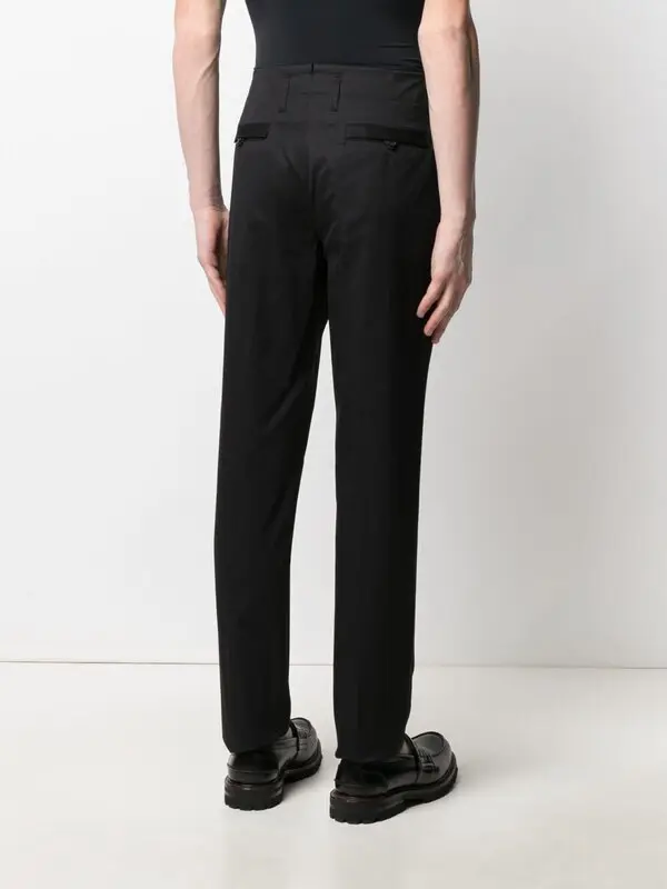 FERRAGAMO Slim-fit Tailored Trousers - Black