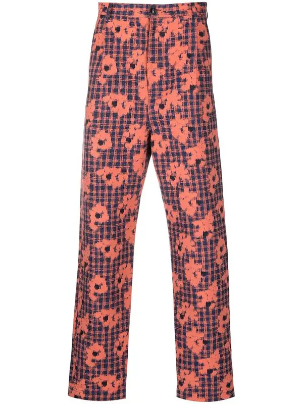 Henrik Vibskov Floral-print Trousers