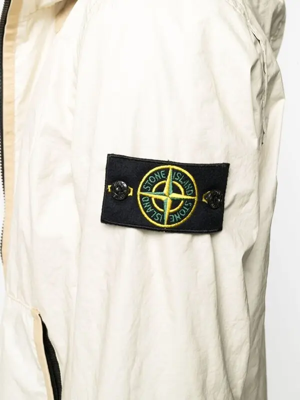 Stone Island Zipped Hooded Jacket