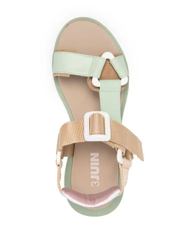 GREY MER Adjustable-strap Sandals