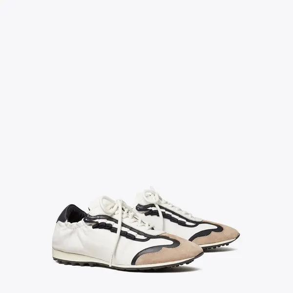 Tory Burch Ruffle Golf Sneakers