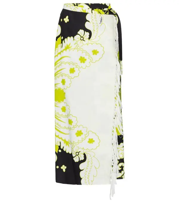 Valentino Garavani Floral Cotton Twill Sarong