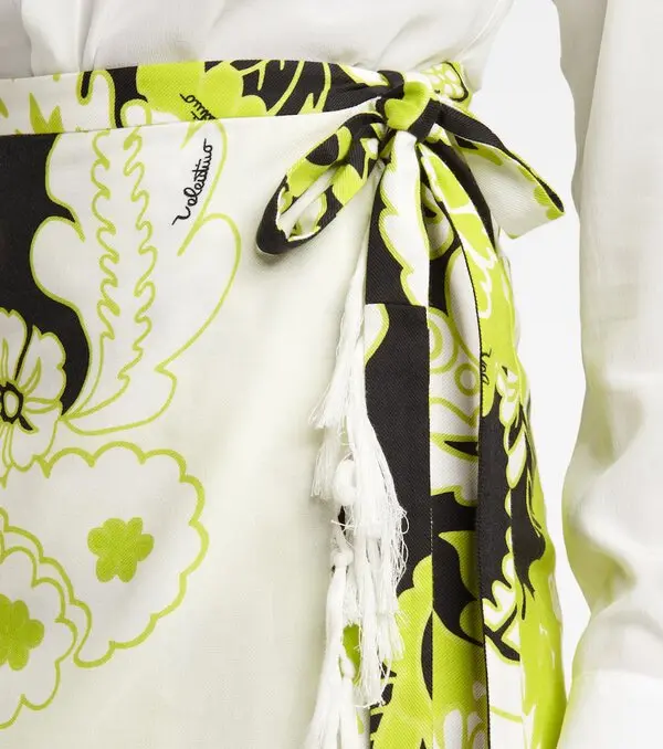 Valentino Garavani Floral Cotton Twill Sarong