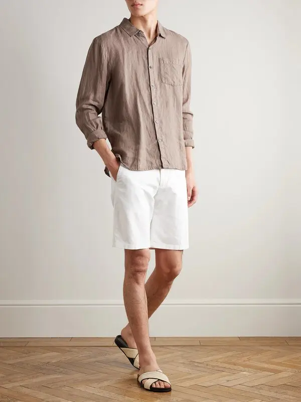 Loro Piana Stretch-cotton Bermuda Shorts