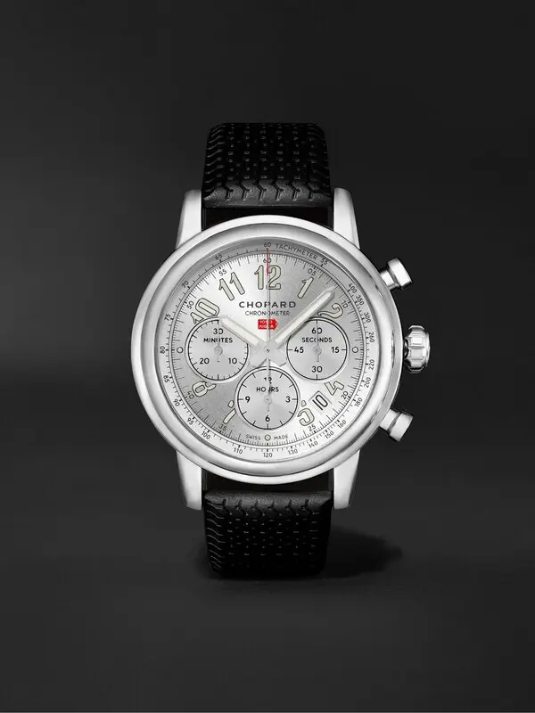 Chopard Mille Miglia Classic Chronograph Automatic 42mm Watch - Silver