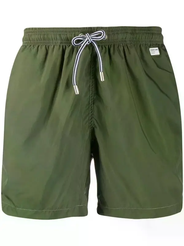 MC2 SAINT BARTH Patone 51 Swim Shorts - Green