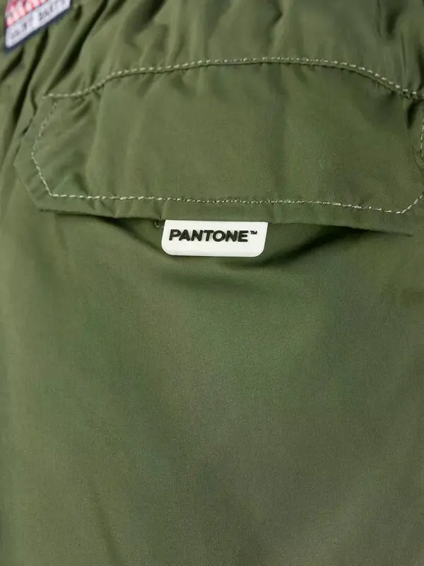 MC2 SAINT BARTH Patone 51 Swim Shorts - Green