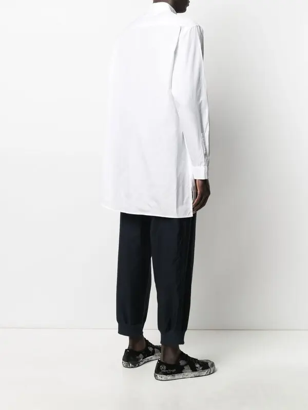 Yohji Yamamoto Flap Pocket Long-length Shirt