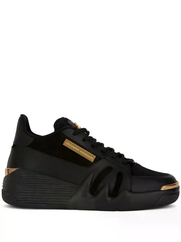 GIUSEPPE ZANOTTI Talon Mid-top Sneakers - Black