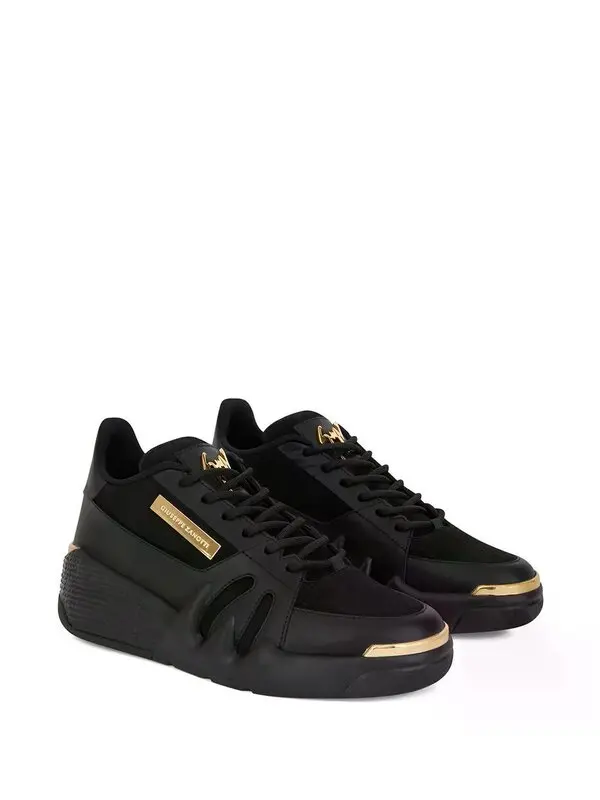 GIUSEPPE ZANOTTI Talon Mid-top Sneakers - Black