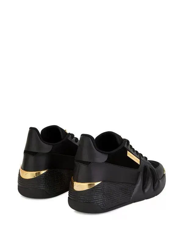 GIUSEPPE ZANOTTI Talon Mid-top Sneakers - Black