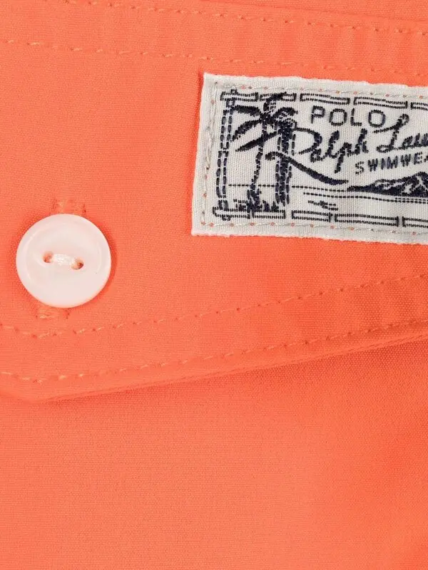 Polo Ralph Lauren Drawstring Swim Shorts - Orange