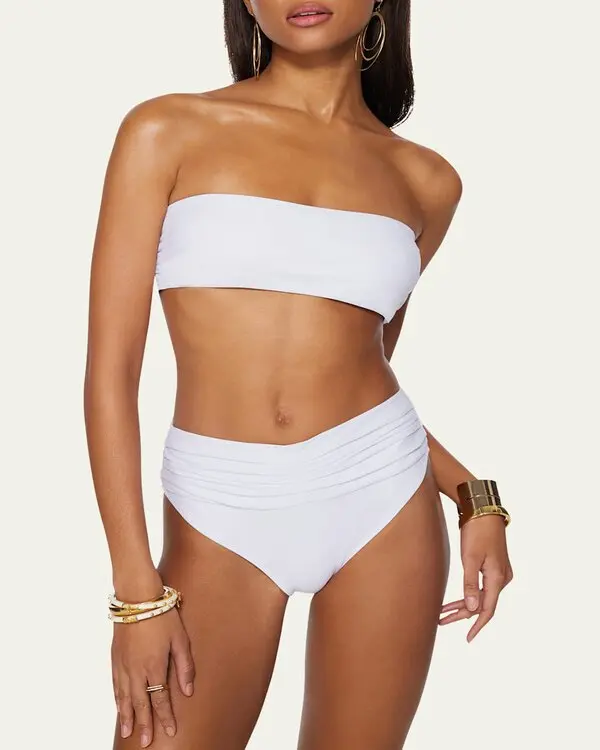 Ramy Brook Ivo Bikini Bottom - White