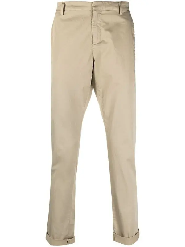 DONDUP Straight-leg Cotton Chinos