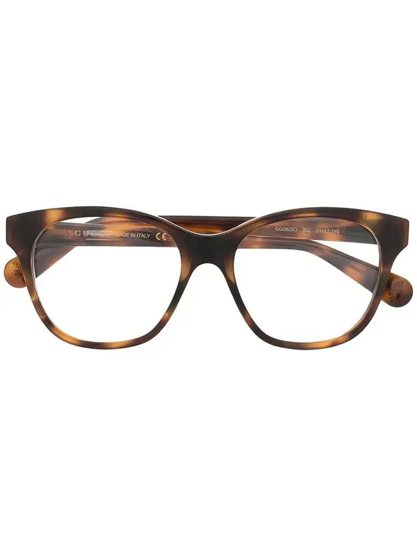 Gucci Interlocking G Soft-square Frame Glasses