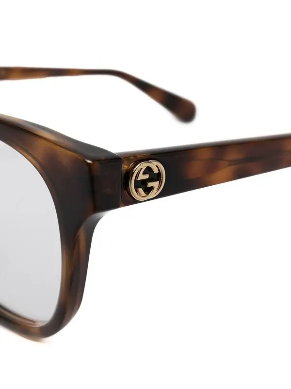 Gucci Interlocking G Soft-square Frame Glasses