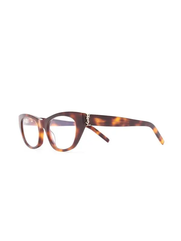 Saint Laurent Slm80 Oval-frame Glasses