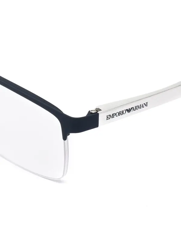 Emporio Armani Logo Square Glasses
