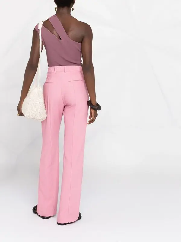 HEBE STUDIO High-waist Tailored Trousers