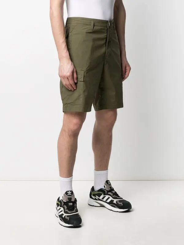 Stone Island Stretch-cotton Cargo Shorts