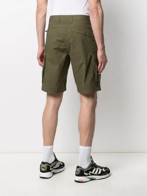 Stone Island Stretch-cotton Cargo Shorts