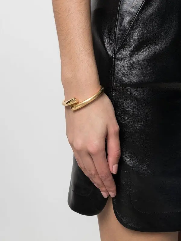 Federica Tosi Curved Bracelet - Gold