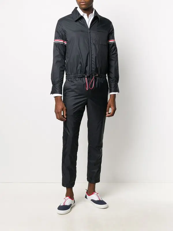 Thom Browne Cropped Side-tab Track Pants