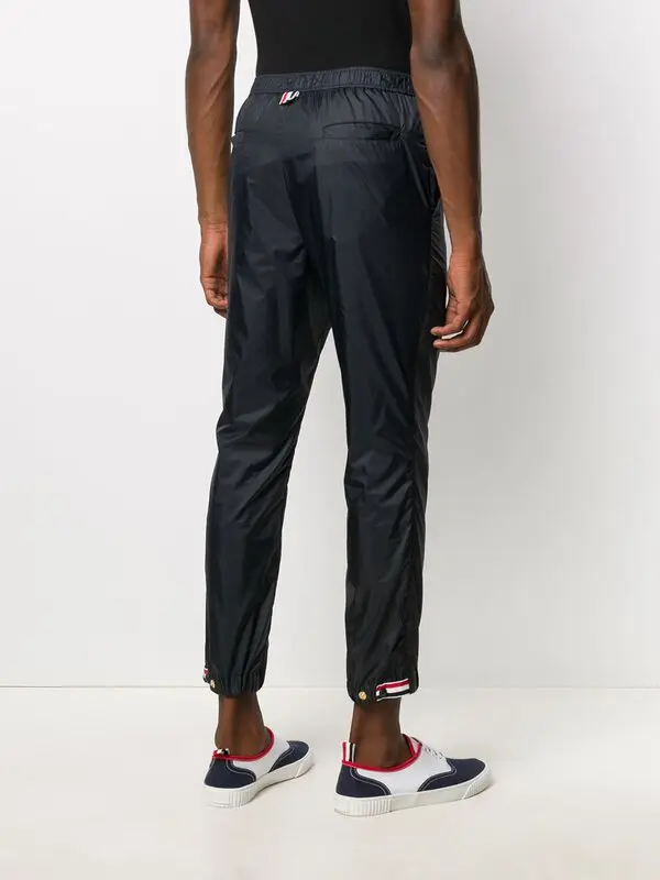 Thom Browne Cropped Side-tab Track Pants