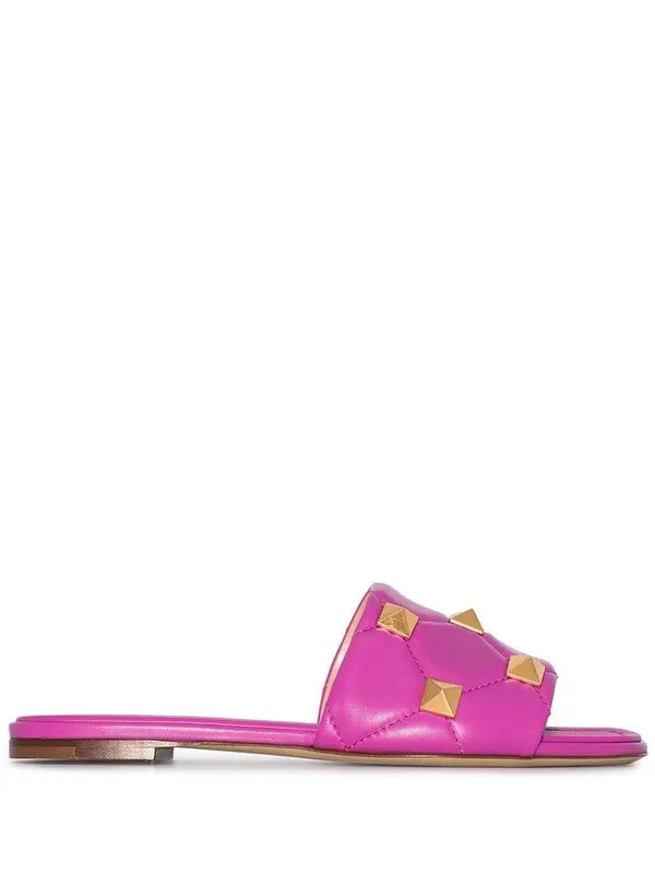 Valentino Garavani Roman Stud Flat Sandals