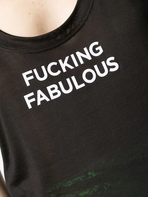TOM FORD Slogan Print Vest