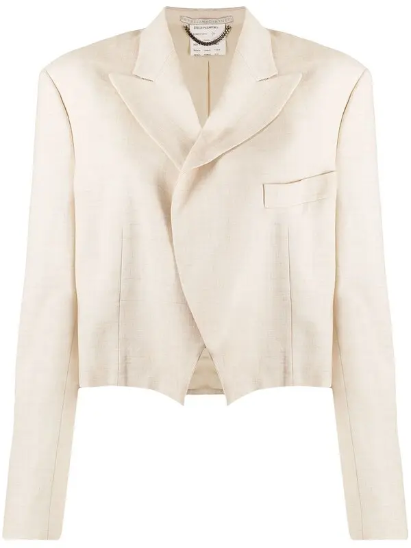 Stella McCartney Peak-lapel Cropped Jacket