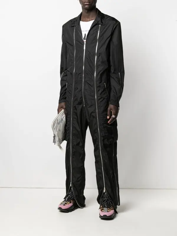 Dsquared2 Triple Zip Long-sleeved Jumpsuit